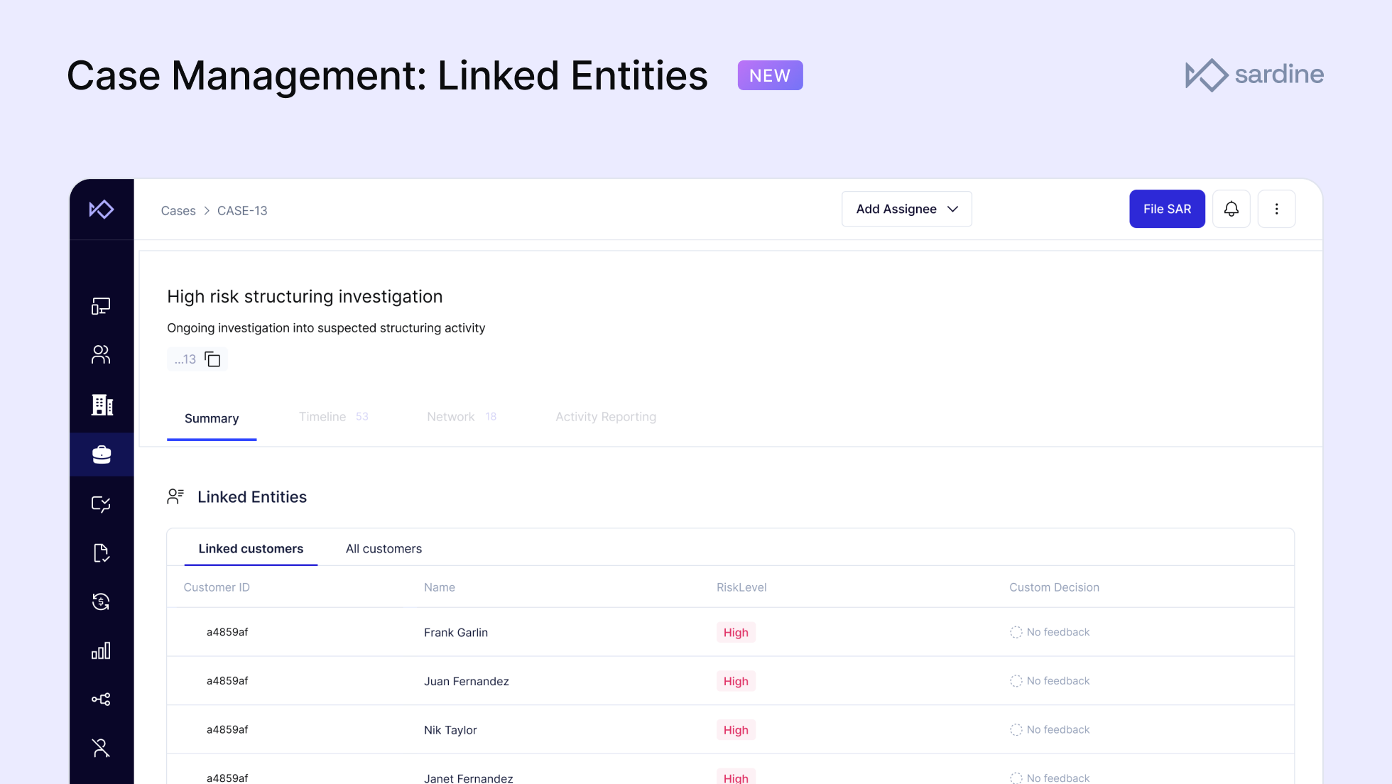 Oct 2023 Product Update: Linked Entities & Transactions, New Rulesets, Widget Enhancements